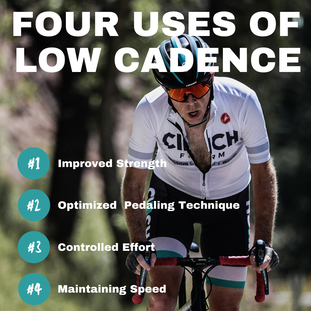 The Four Uses Of Low Cadence For Performance – CinchCoaching