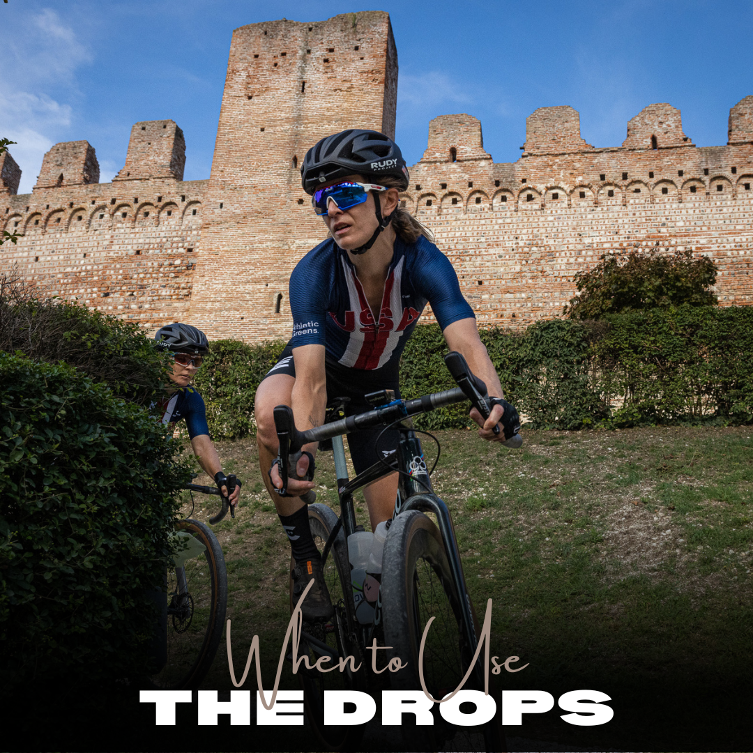 When to Ride in Your Drops – CinchCoaching